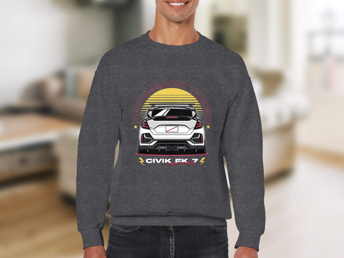 Hatchback Turbo Street Fighter Graphic Tee, Cool Car T-Shirt – kONcEPto